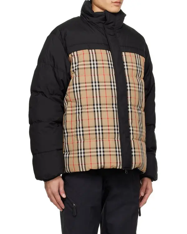 Burberry Checked Reversible Padded Jacket