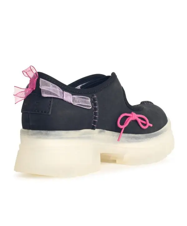 UGG Arnum Bow-embellished Platform Sneakers