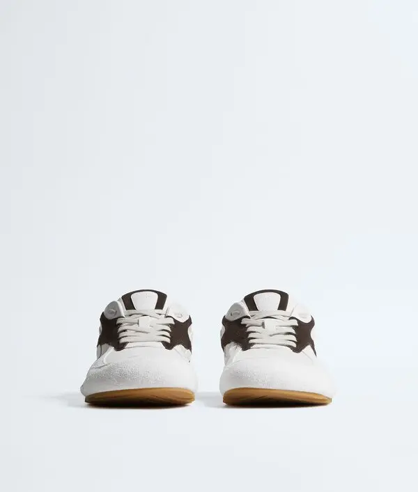 Bottega Veneta Orbit Flash Sneakers - Optical White/espresso