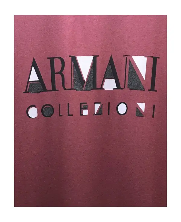 Emporio Armani Logo T-shirt With Round Neck