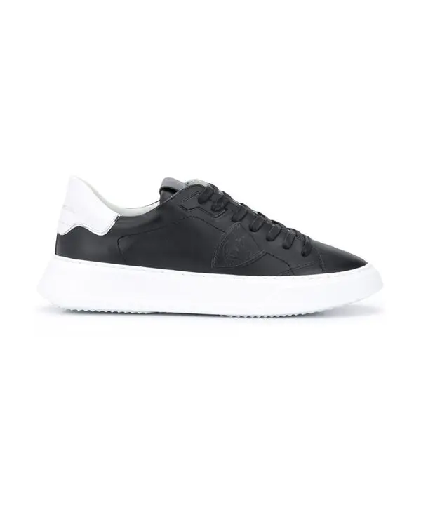 Philippe Model Temple Veau Lace-up Sneakers - Black