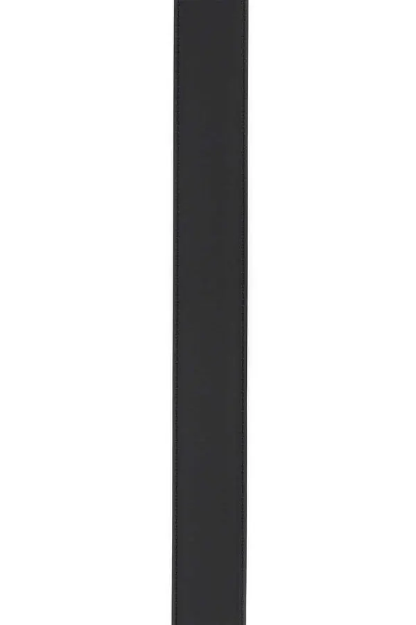 Versace Medusa Head Buckled Belt - Black