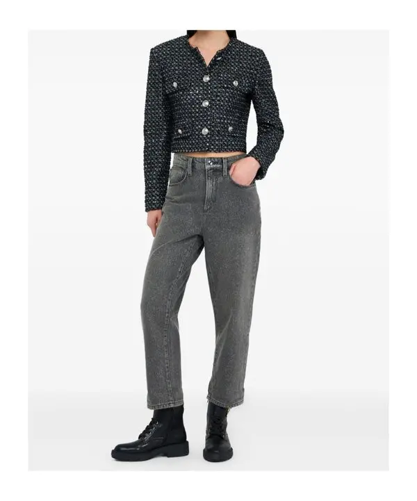 Liu Jo High-waisted Straight-leg Jeans