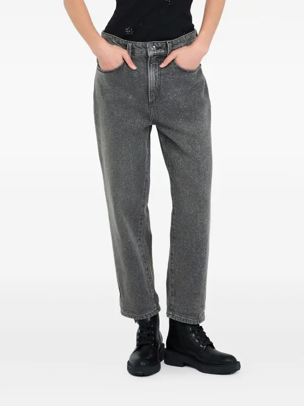 Liu Jo High-waisted Straight-leg Jeans