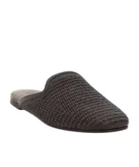 Brunello Cucinelli Braided Slip-on Mules