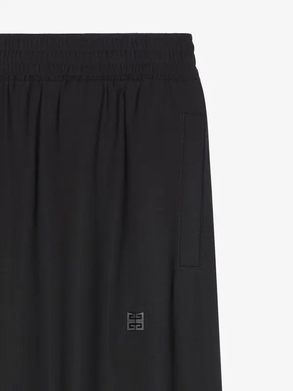 Givenchy 4g Plaque Mid-rise Jogger Pants