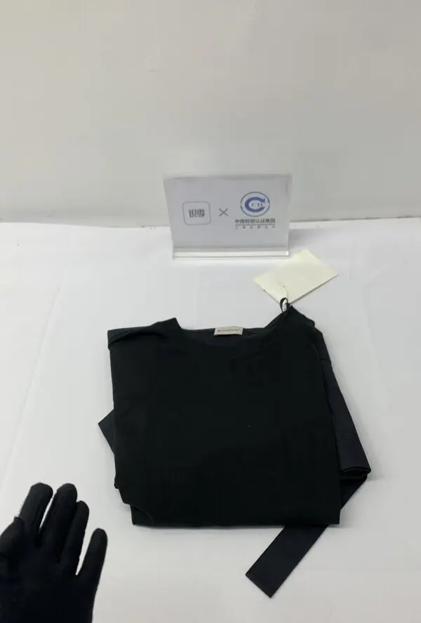 Moncler Drawstring Crewneck T-shirt Dress - Black