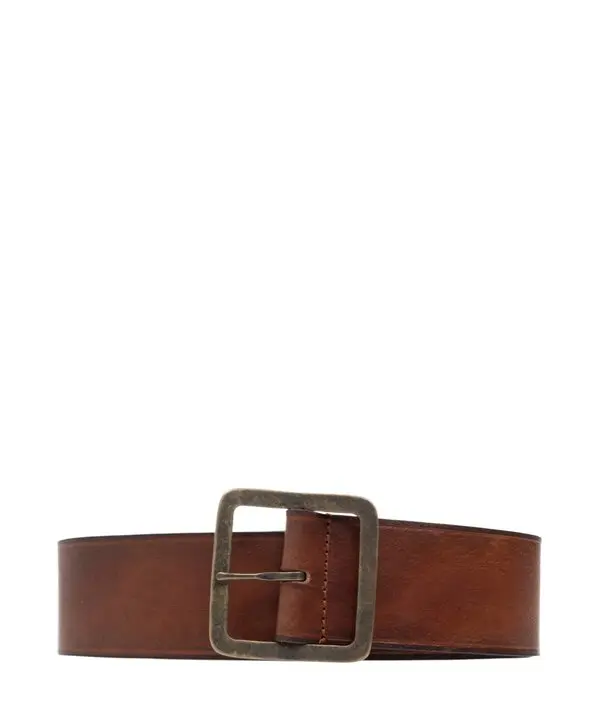 Dsquared2 Leather Belt With Buckle - Brown