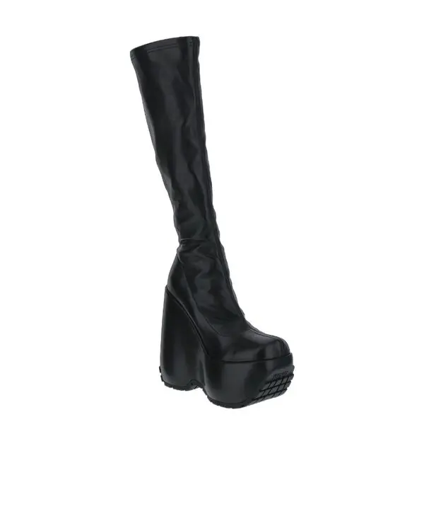 Versace Knee-high Platform Boots