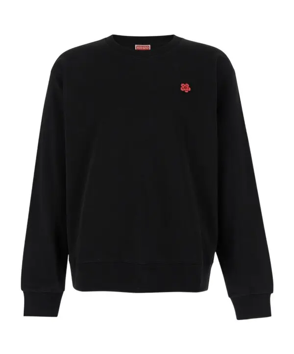 Kenzo Boke Flower Embroidered Crewneck Sweatshirt