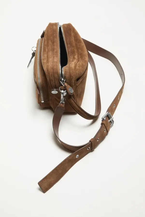 Acne Studios Camero Party Shoulder Bag - Brown