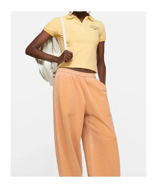 Acne Studios Short Sleeve Printed Polo T-shirt