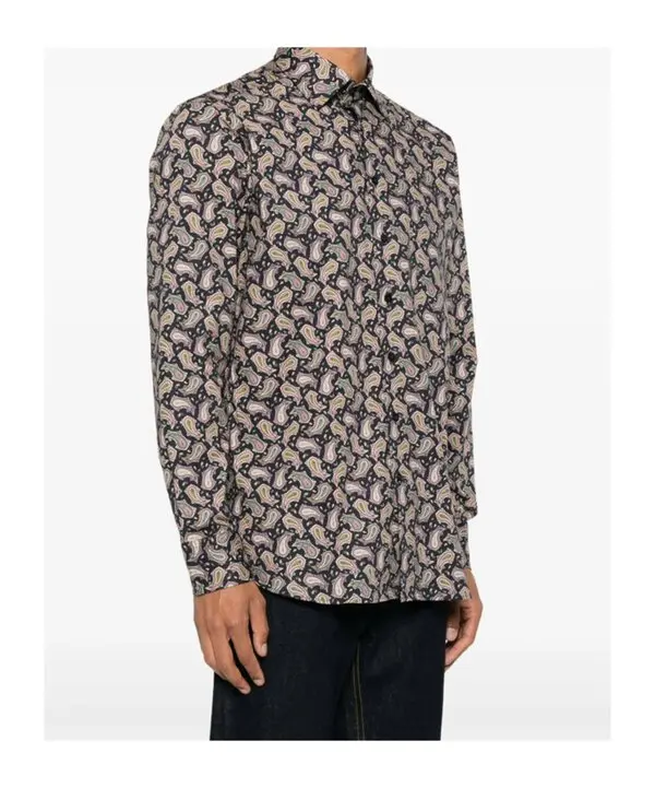 Etro Printed Shirt - Black