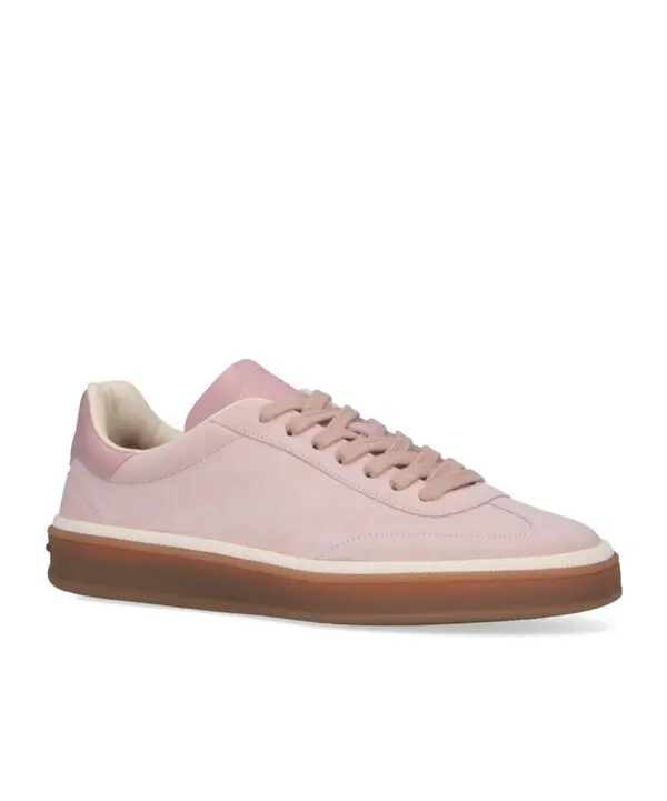Loro Piana Tennis Walk Sneakers - Nude