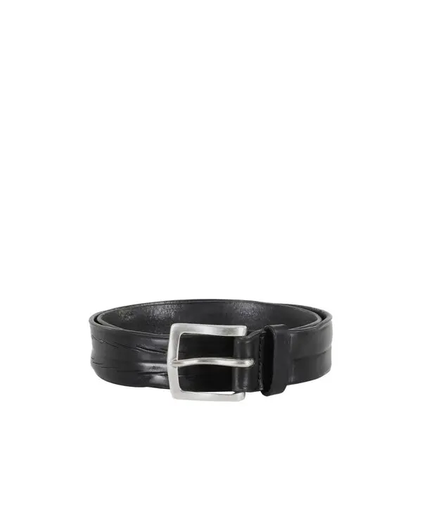 ORTIGNI Adjustable Buckle Belt - Black