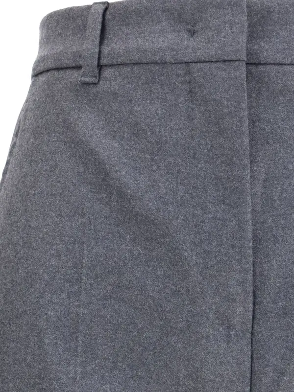 Max Mara Lambro Tailored Trousers - Dark Gray