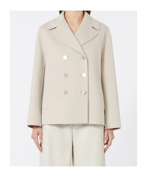 Max Mara Margot Double-breasted Tailored Wool Blazer