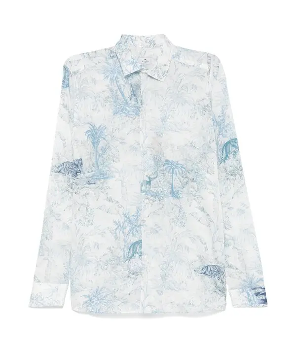 Etro Patterned Long-sleeved