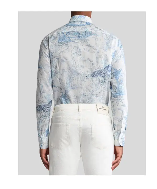 Etro Patterned Long-sleeved
