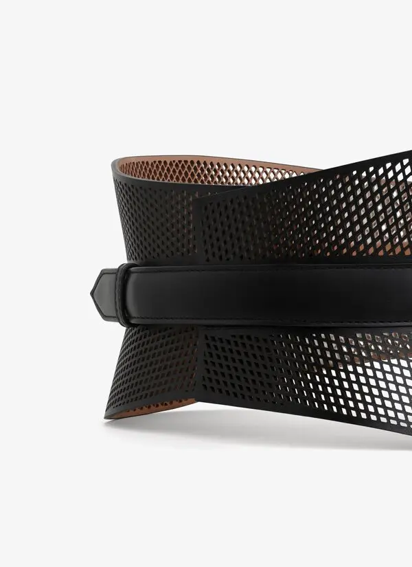 Alaïa Perforated Neo Bustier Belt
