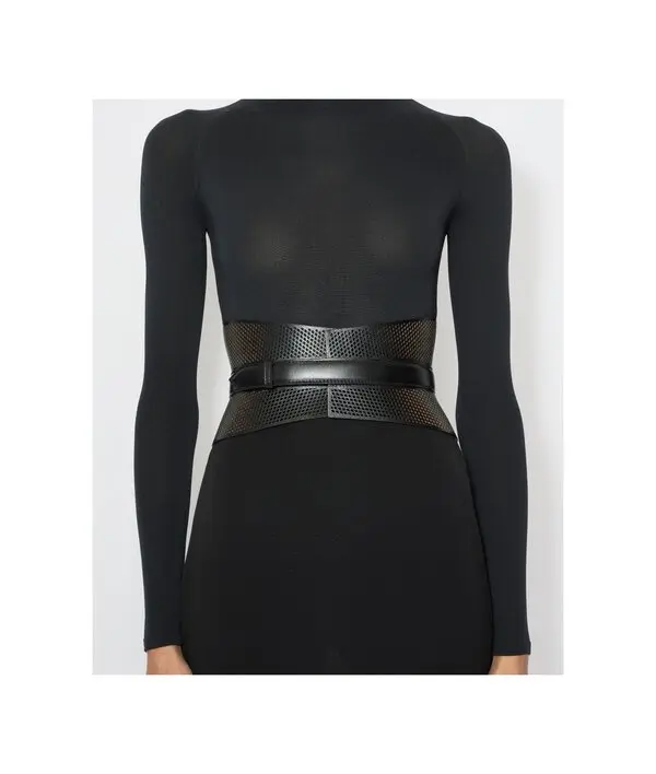 Alaïa Perforated Neo Bustier Belt