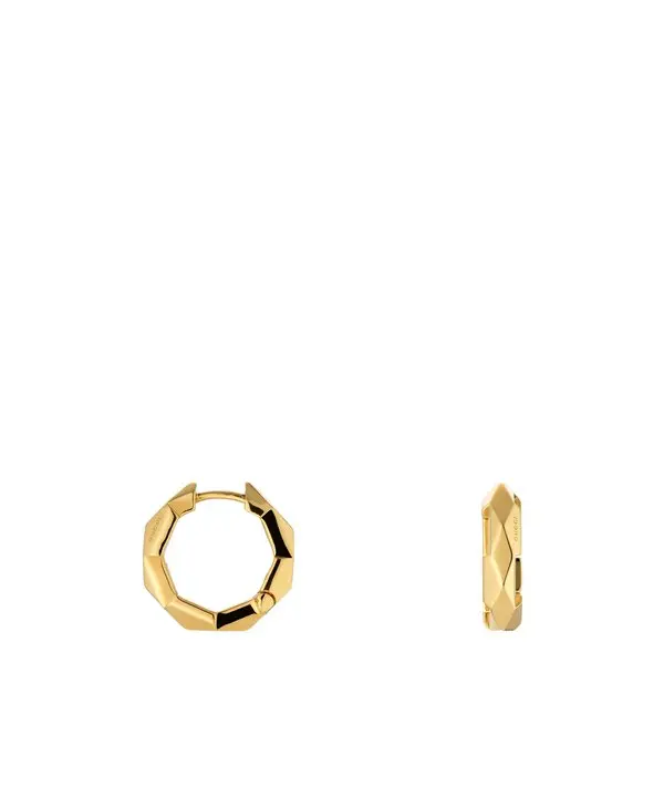 Gucci Link Studded Earrings - Yellow