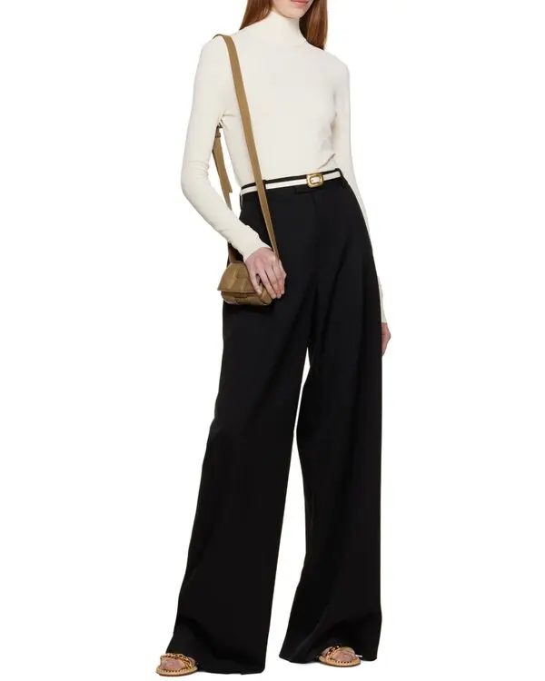 Bottega Veneta Cassette Flip Shoulder Bag - Camel