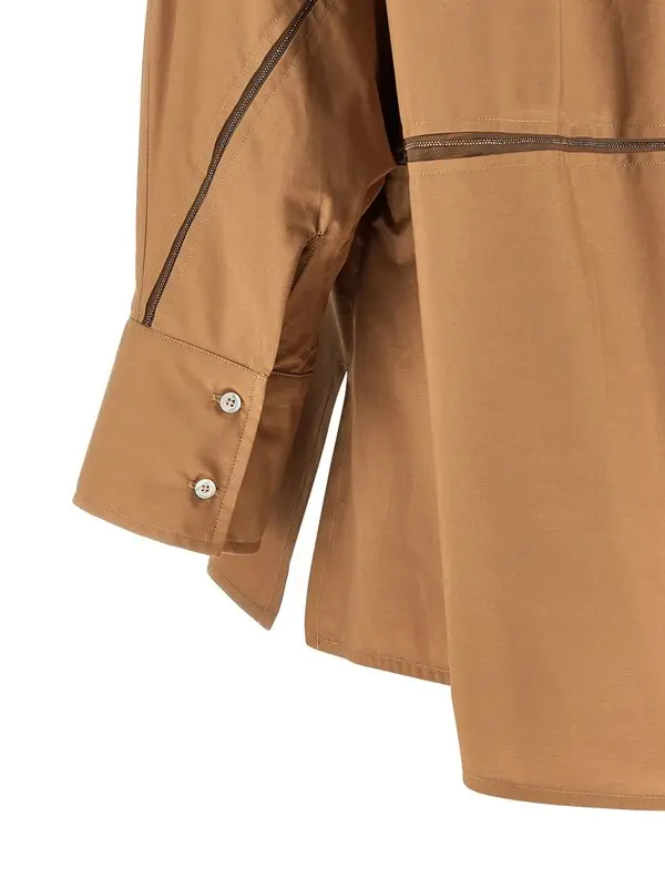 Fabiana Filippi Embellished Cotton Poplin Shirt