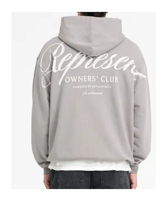 REPRESENT Owners Club Oversized Hoodie - Slate