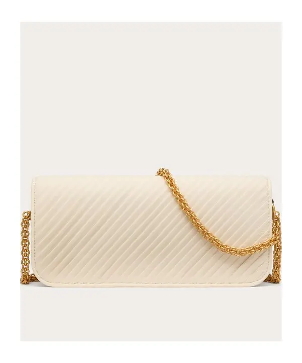 Valentino Garavani Locò Shoulder Bag - Ivory