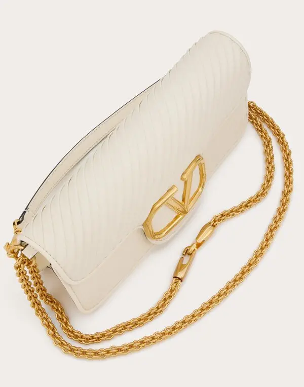 Valentino Garavani Locò Shoulder Bag - Ivory