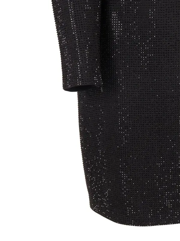 Michael Kors Embellished Long-sleeved Dress