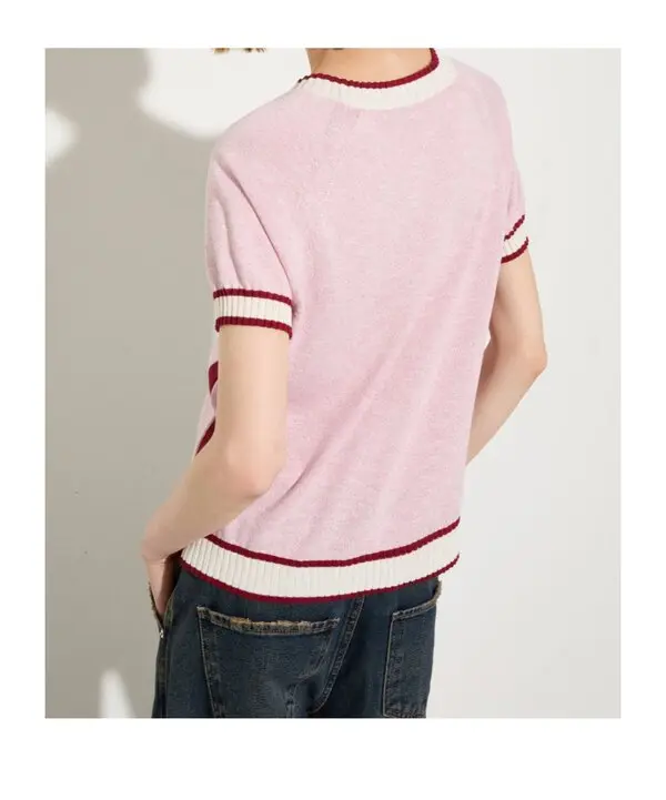 MAXCO. Max&co. Short-sleeve Knitted T-shirt