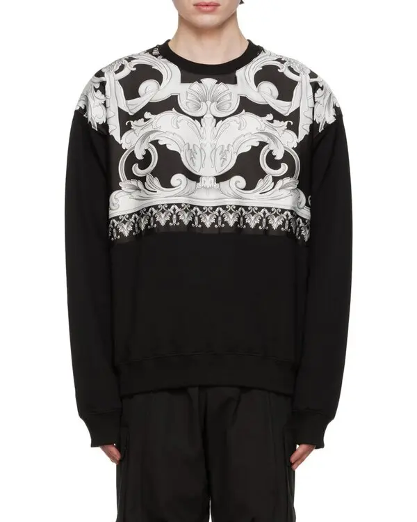 Versace Baroque Print Sweatshirt