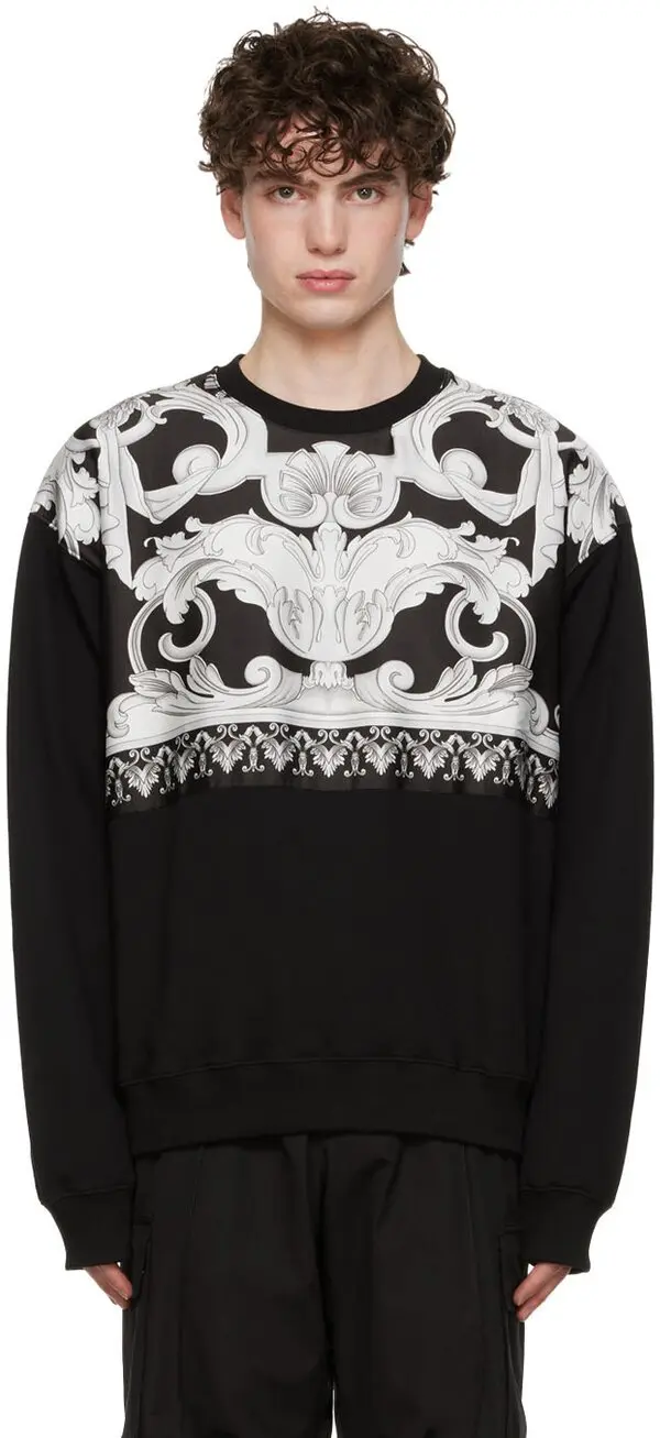 Versace Baroque Print Sweatshirt