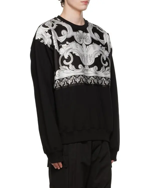 Versace Baroque Print Sweatshirt