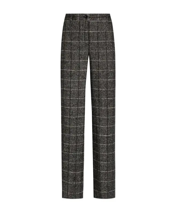 Dolce & Gabbana Check Pattern Tailored Trousers