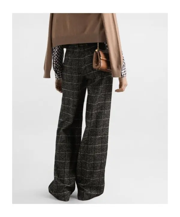 Dolce & Gabbana Check Pattern Tailored Trousers