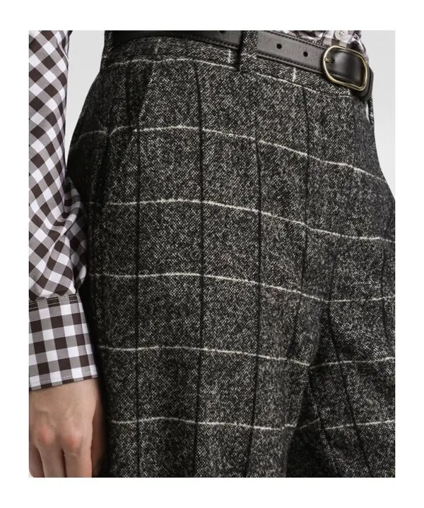 Dolce & Gabbana Check Pattern Tailored Trousers