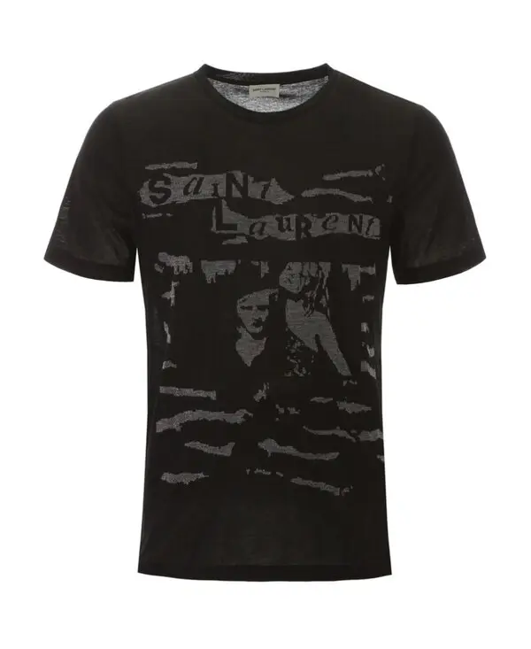 Saint Laurent Jacquard T-shirt