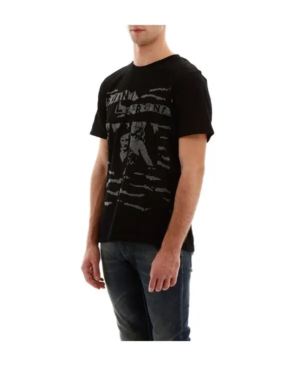 Saint Laurent Jacquard T-shirt