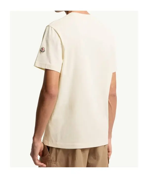 Moncler Safari Wardrobe Printed Crewneck T-shirt - White
