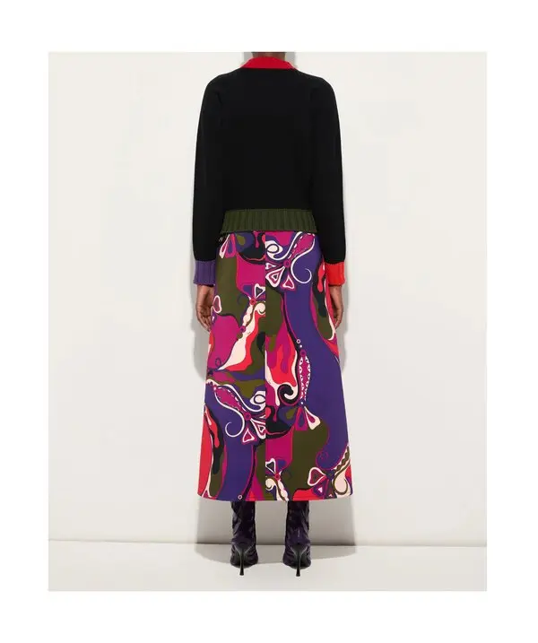 Emilio Pucci Colourblock Crew Neck Sweater - Multi-color