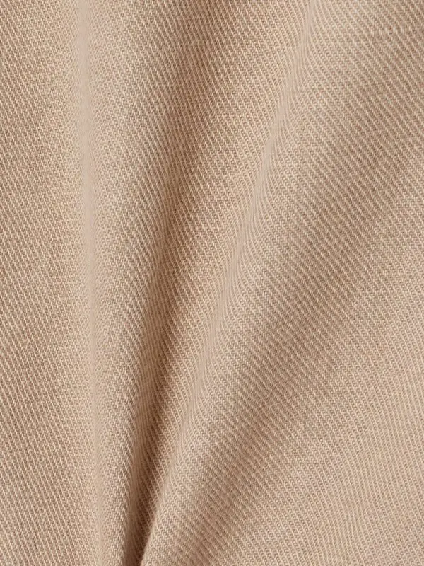 Brunello Cucinelli Logo Patch High-waisted Skirt