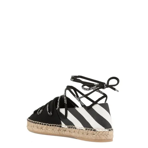 Off-White Arrows Lace-up Espadrilles