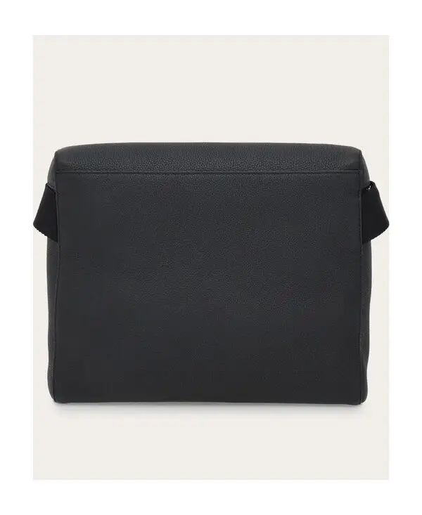 FERRAGAMO Embossed Gancio Satchel