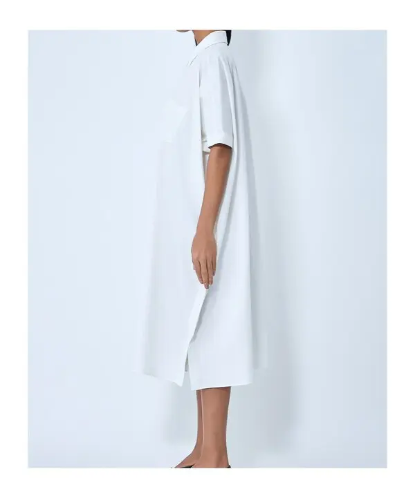 MAISON MARGIELA Side Slit Midi Dress