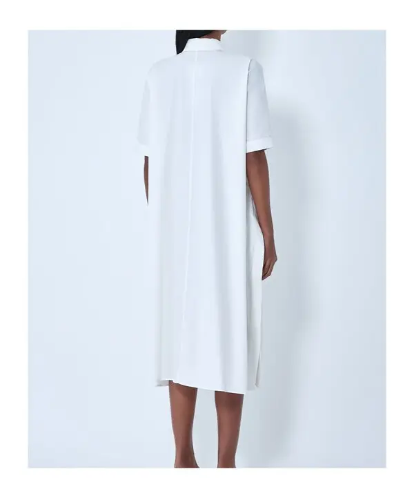 MAISON MARGIELA Side Slit Midi Dress