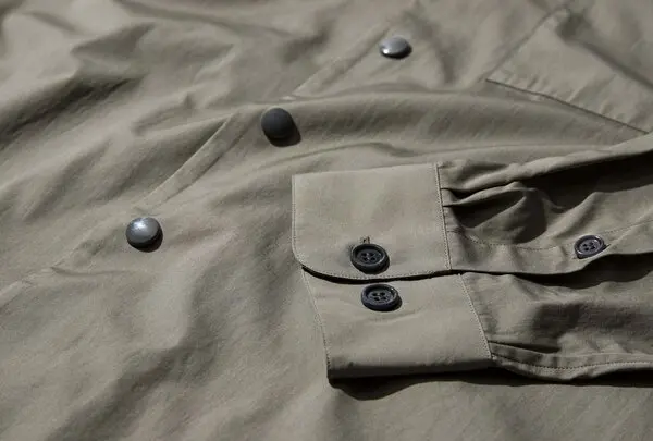 Dries Van Noten Long Sleeve Shirt - Light Gray