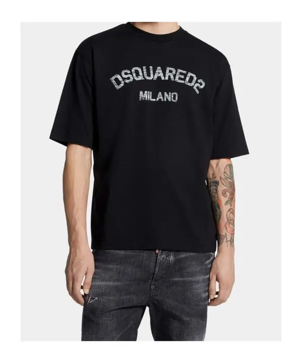 Dsquared2 Loose Fit Faded Milano T-shirt